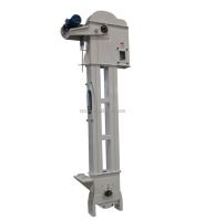 China 20t/h Rice Milling HDPE Maize Wheat Bean Centrifugal Discharge Conveyor Bucket Elevator for sale