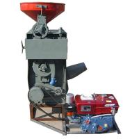 China Automatic Combined Rubber Roller Paddy Sheller Rice Huller Whitener Milling Machine for sale