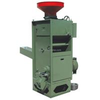 China Household Rice Mill With Diesel Engine Power And Rubber Roller Huller Function for sale