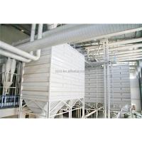 China 500 Ton Small Size Galvanized Hopper Bottom Grain Wheat Flour Storage Silo for sale
