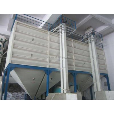 China 500 Ton Small Size Galvanized Hopper Bottom Grain Wheat Flour Storage Silo for sale