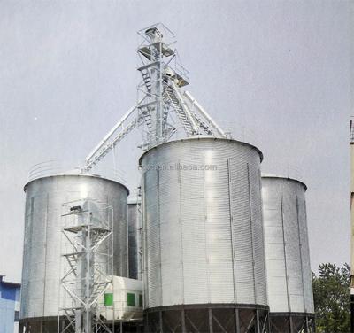 China Steel Grain Storage Silos Prices for STR STG150 1500 Ton Load Cell Construction for sale