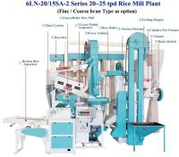 China 6LN-18/15 SF 15-20 Tpd 4 In 1 Rice Mill Polishing Plant Automatic Combined Set for sale