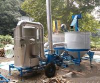 China Small Capacity Mobile Grain Dryer for Corn Maize Batch Drying on the Moveable Farm for sale