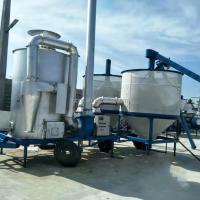 China 5ton Capacity Mini Mobile Rotary Wheat Paddy Straw Rice Dryer Machine for Farm Usage for sale