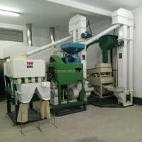 China Electric Compact Automatic Mini Rice Mill Plant with Destoner and Peeling Machine for sale