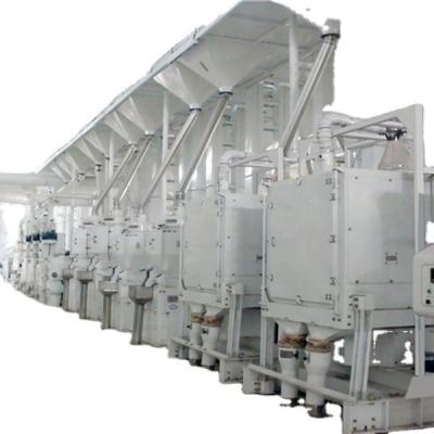China Complete Rice Mill Production Line with MCHJ1000 gt 1000d Big Rice Hopper Milling for sale