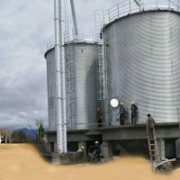 China 4000 tons per silo STR 4000T flat bottom grain storage steel silo suitable for 45 KG for sale