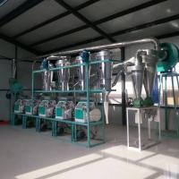 China Electric Roller Durum Wheat Flour Mill Grinder Milling Machine in Ghana Bangladesh 15 Ton Per Day for sale