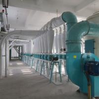 China Wheat Flour Mills India 100000 KG Capacity Ideal for Commercial Maize Milling Machine for sale