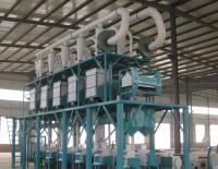 China 30x8x7m Combined Commercial Wheat Cleaning Milling Machine for Turkey Flour Mill in Ghana for sale