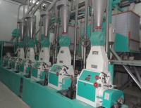 China 30x8x7m Combined Commercial Wheat Cleaning Milling Machine for Turkey Flour Mill in Ghana for sale