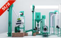 China 1340 KG Small Capacity 10t Maize Flour Mill for Grits Processing in Uganda South Africa for sale