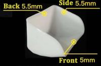 China Plastic Cups and Strong Cups 2 Hole Elevator Buckets for Industrial Grain Rice Milling for sale