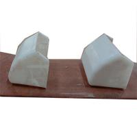 China Plastic Cups and Strong Cups 2 Hole Elevator Buckets for Industrial Grain Rice Milling for sale