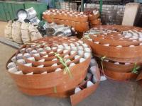 China Plastic Cups and Strong Cups 2 Hole Elevator Buckets for Industrial Grain Rice Milling for sale