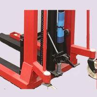 China 500 kg Mini Manual Forklift Stacker with Durable Design for sale