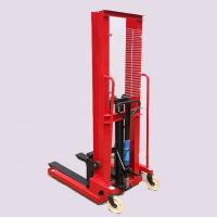 China 500 kg Mini Manual Forklift Stacker with Durable Design for sale