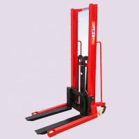 China 500 kg Mini Manual Forklift Stacker with Durable Design for sale