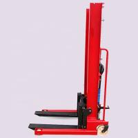 China 500 kg Mini Manual Forklift Stacker with Durable Design for sale
