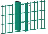 China 656 868 Clear View Pvc Coated Wire Mesh Fence Double Horizontal Welded Panel for sale