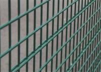 China Welded Twin Bar Galvanized Double Wire Fence 868 / 656 Pvc Coated for sale