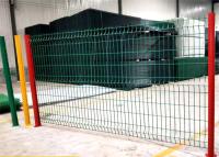 China 3d Triangle Bending Pvc Mesh Fencing Curved Iron For Highway for sale