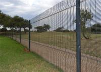 China 12.7*76.2 Mm Anti Climb Mesh Fence 358 Clear View Panel for sale
