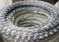 China Stainless Steel Bto 12 Razor Barbed Wire Hot Dipped Galvanized Anti Climb for sale