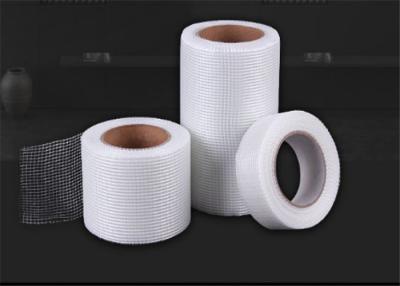China 50mm Wide Fiberglass Netting Mesh Self Adhesive Drywall 90m Roll for sale