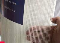 China High Strength Fiber Glass Wire Mesh Alkali Resistant Orange Color for sale