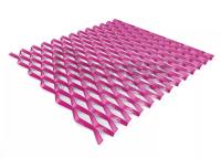 China 0.3mm Pvdf Coating Aluminium Expanded Metal Mesh For Building Cladding Facade for sale