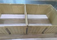 China Welded Military Barrier Galvanized Galfan Wire Mesh Defensive Gabion Fence for sale