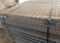 China 75mm Square Openings Hesco Barrier Welded Gabion For Military Retaining Wall for sale