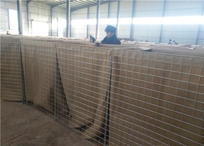 China 4mm Hesco Barrier Emergency Army Use Explosion Proof Mil 3 Defence for sale