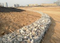 China 4mm Pvc Coated Gabion  80mm X 100mm Opening for sale