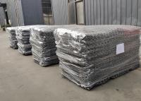 China Standard Size 2m X 1m X 1m Galvanized Gabion Basket Hexagonal Mesh for sale