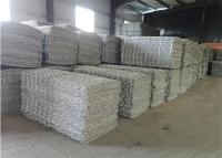 China 200x100x50mm Gabion Mesh Baskets Landscape Stone Cage Wire Fence for sale