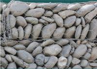 China Pvc Coating Gabion Mesh Baskets 3.7mm Wire Riverbank Treatment for sale