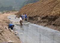 China 2x1x1m Galvanized Gabion Box Monolithic Structure For Stabilization Of Earth for sale