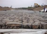 China Hot Dip 4.0mm Galvanized Gabion Box Hexagonal Woven Mesh Retaining Wall for sale