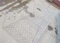 China 2.0mm 60*80mm Hole Size Pvc Coated Gabion Box For River Embankment Mattress for sale