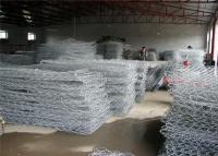China Galfan Zn Al Coated Hexagonal Wire Mesh Gabion 100x100x100mm Galvanized for sale