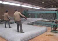 China Galfan Zn Al Coated Hexagonal Wire Mesh Gabion 100x100x100mm Galvanized for sale