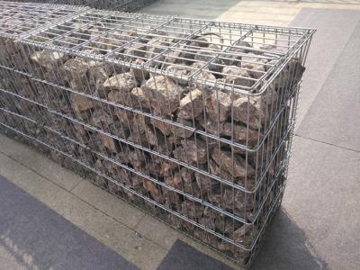 China 4.5mm Dia  5x10 Hole Metal Cage Retaining Wall Shorelines Wire Fence Rock Walls for sale