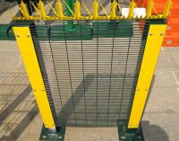 China 12.7x76.2mm High Security 358 Anti Climb Fence Powder Coated for sale