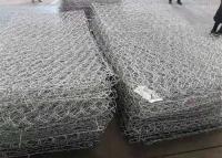 China Construction Hexagonal Gabion Wire Baskets OEM 3x1x0.5m Rock Basket Retaining Wall for sale