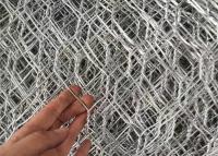 China OEM 100×120mm Hot Dipped Galvanized Gabion Box Weaving Mesh Bunnings for sale