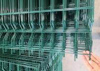 China ECO Friendly PVC Coated Wire Mesh Fence 3D Curved Security Welded Fence for sale