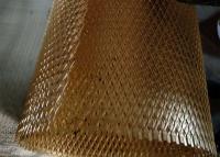 China 50mm Brass Mesh Sheets 4mm H62 Wire Cloth Perforated for sale